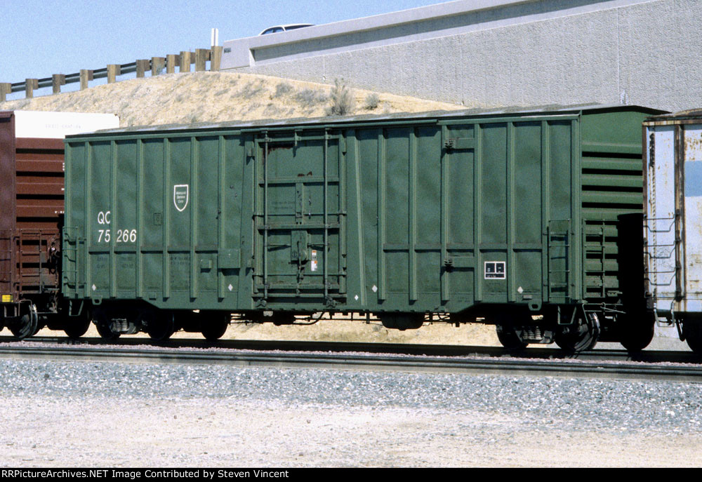 Quebec Central newsprint box QC #75266