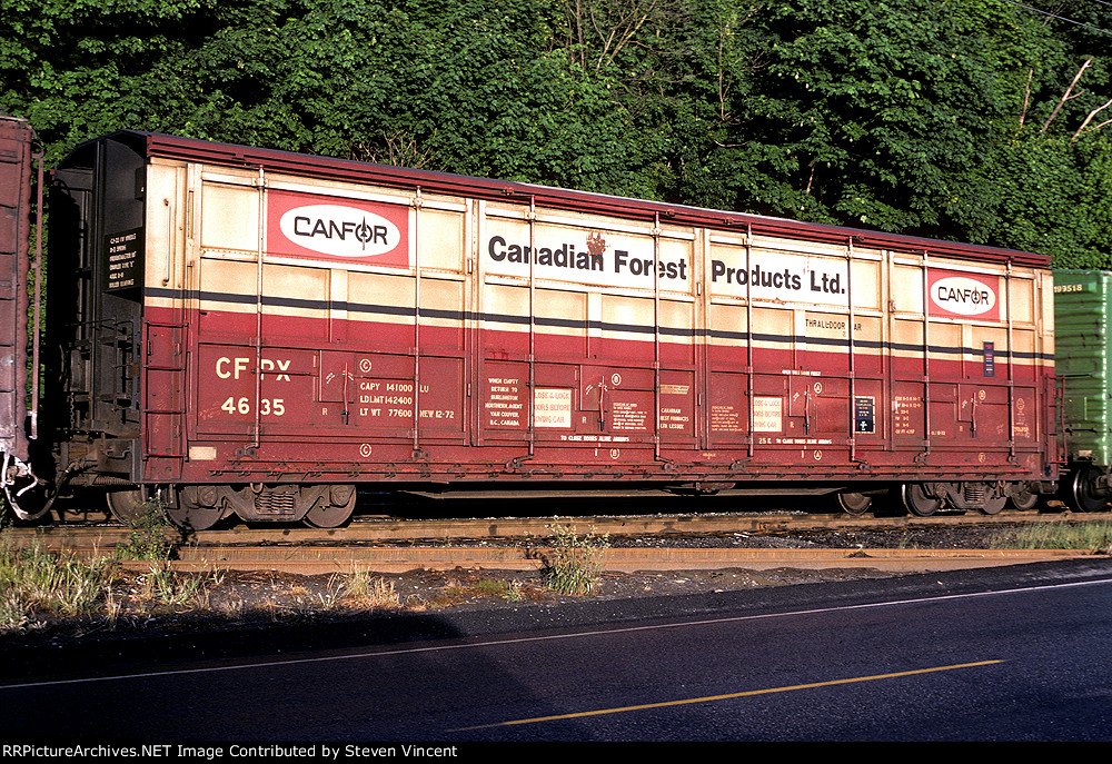 Canfor Thrall all door (Thrall-door) CFPX #4635