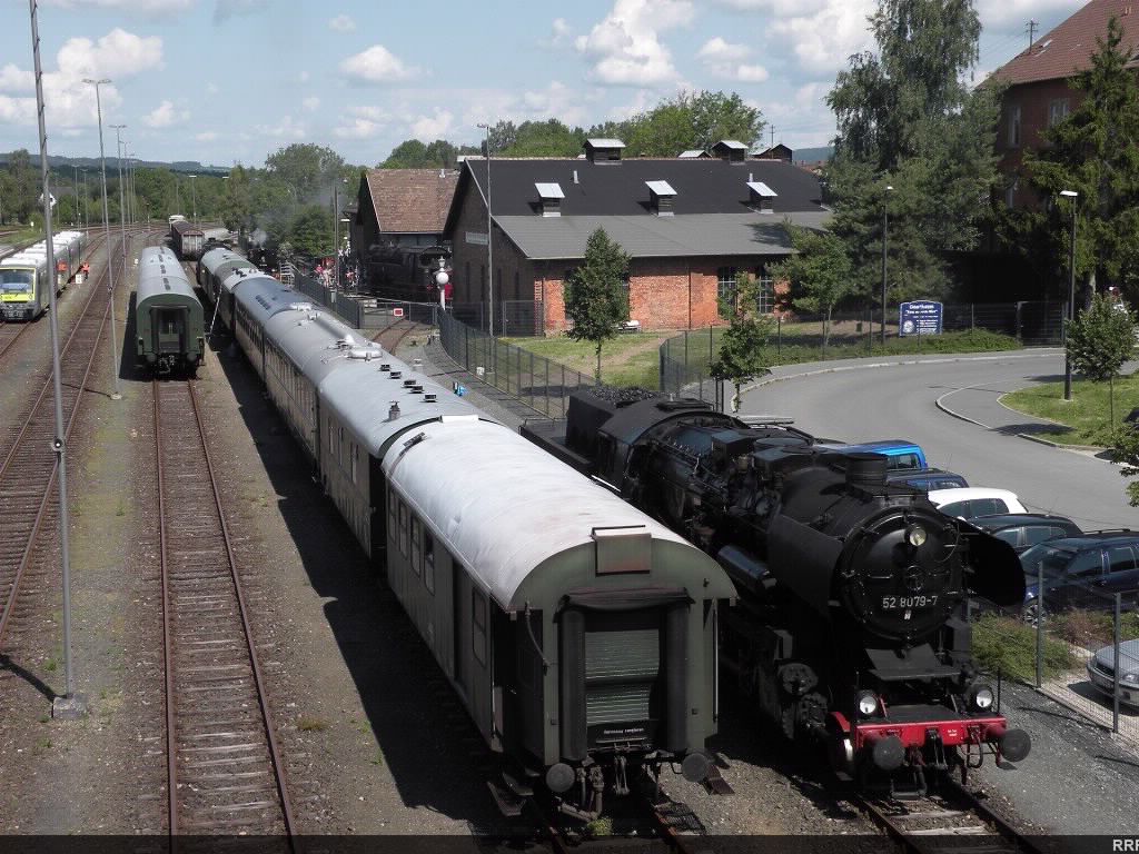 The German steam locomotive museum.