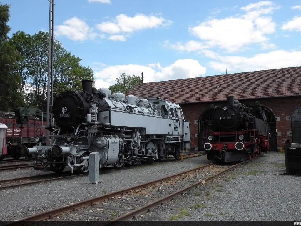 Two different tank engines.