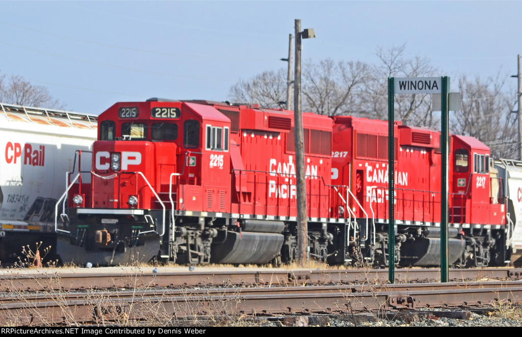 CP 2215, CP's River Sub.