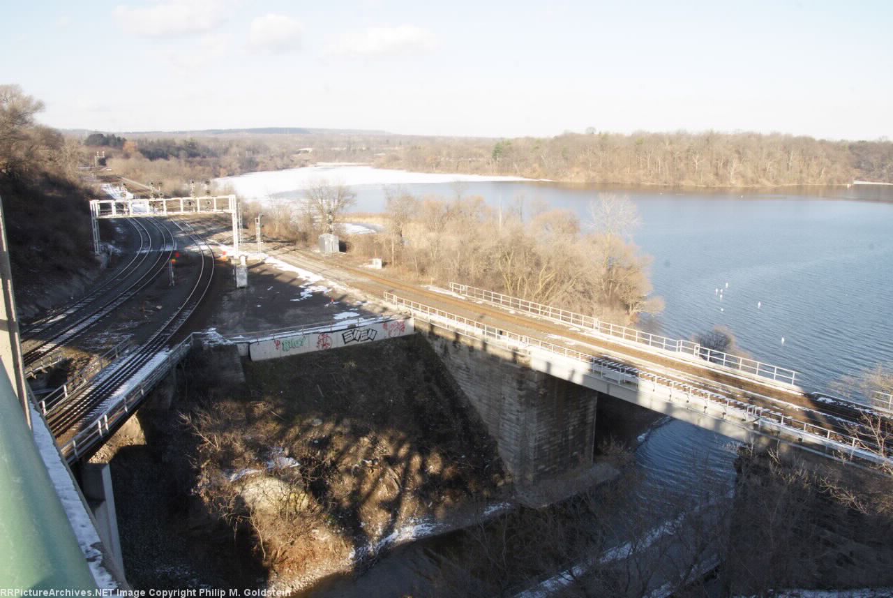 Hamilton Junction from York Boulevard Bridge