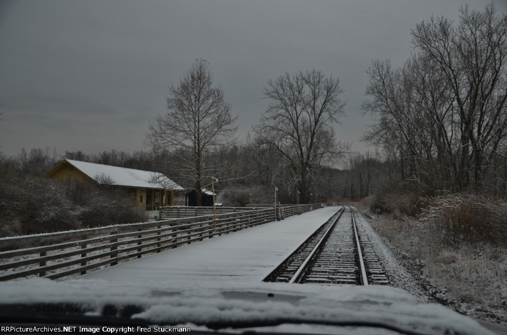 Passing Rockside Station.