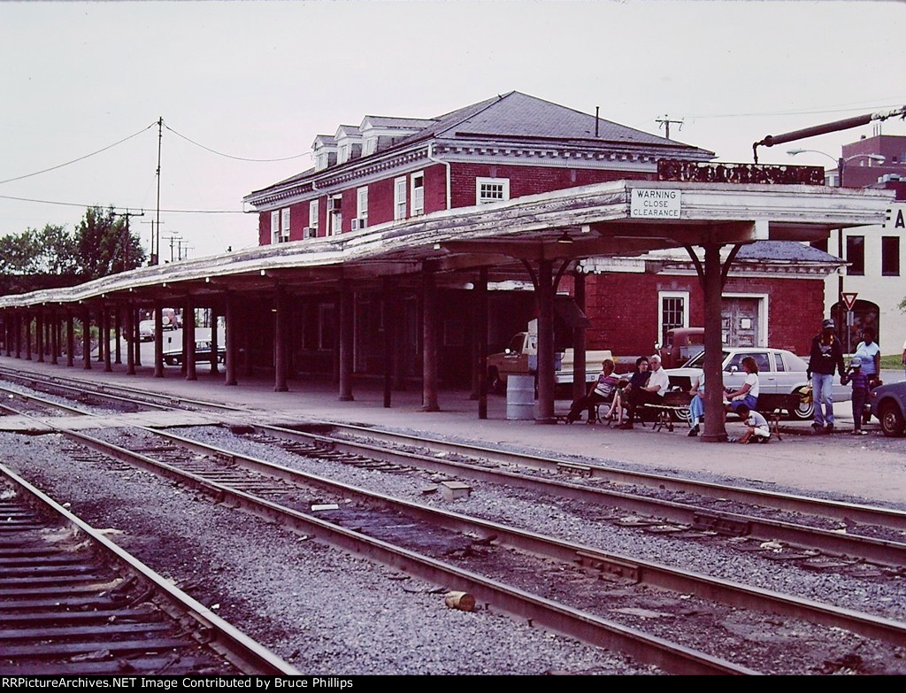 1983 - C&O Amtrak station Charlottesville, Virginia