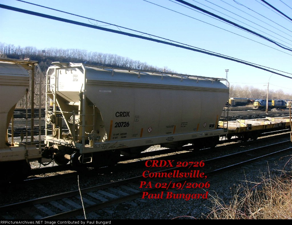 CRDX 20726 Covered Hopper 02/19/2006