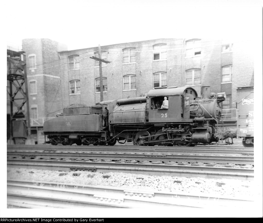CNJ 0-6-0 #25 Camelback - Central of New Jersey RR