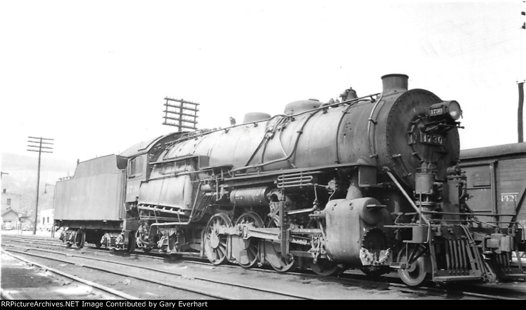RDG 2-8-2 #1730 - Reading Co