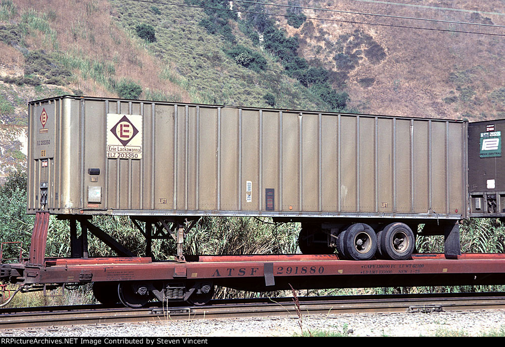 Erie Lackawanna TOFC Trailer #203350
