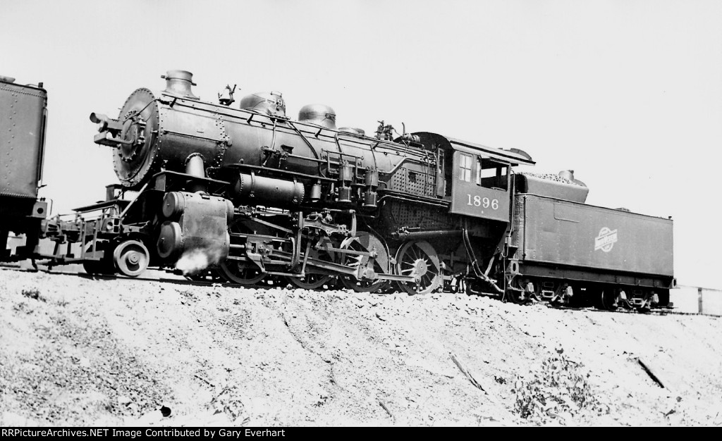 CNW 2-8-0 #1896 - Chicago & North Western