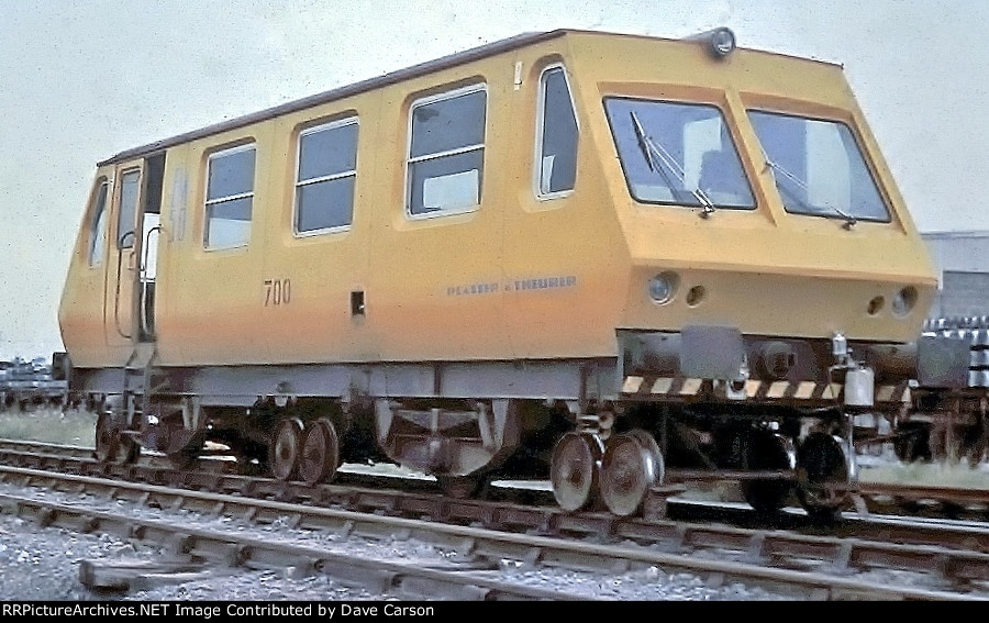 CIE Plasser EM50 Track Recording Car 700