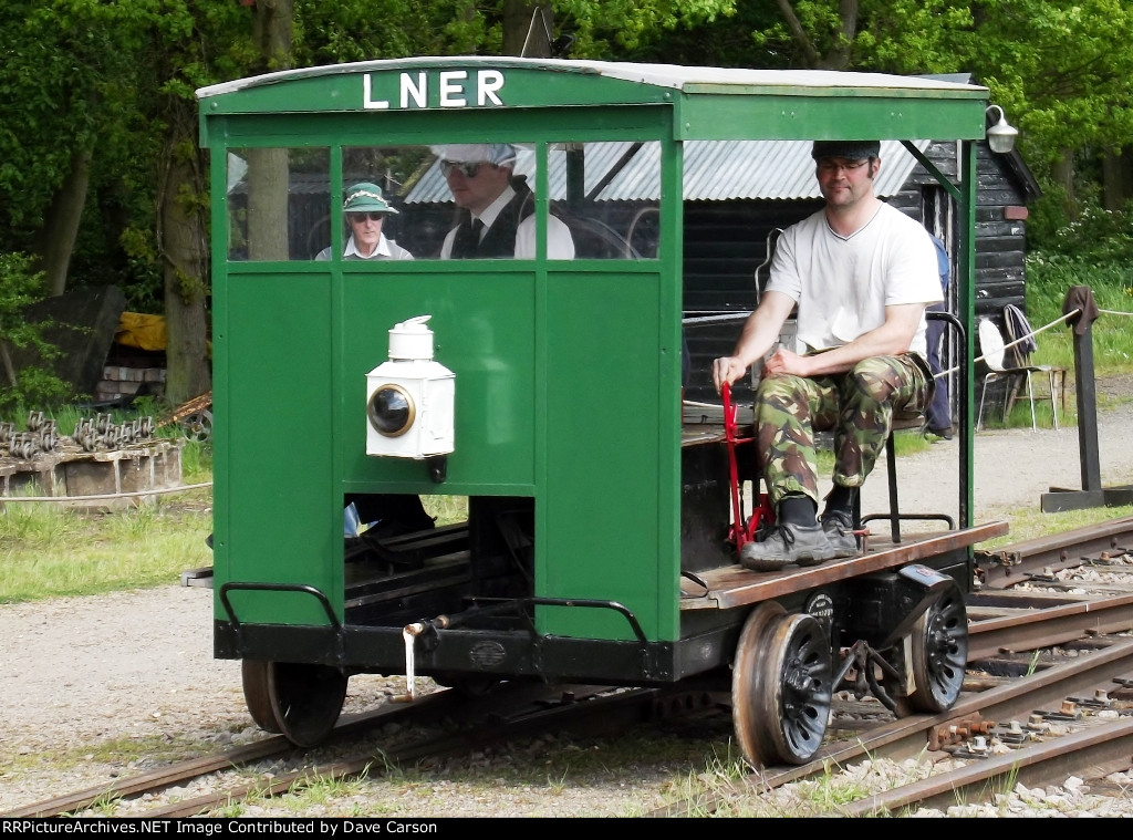 Wickham Trolley DE960220 on Mid Suffolk Light Railway