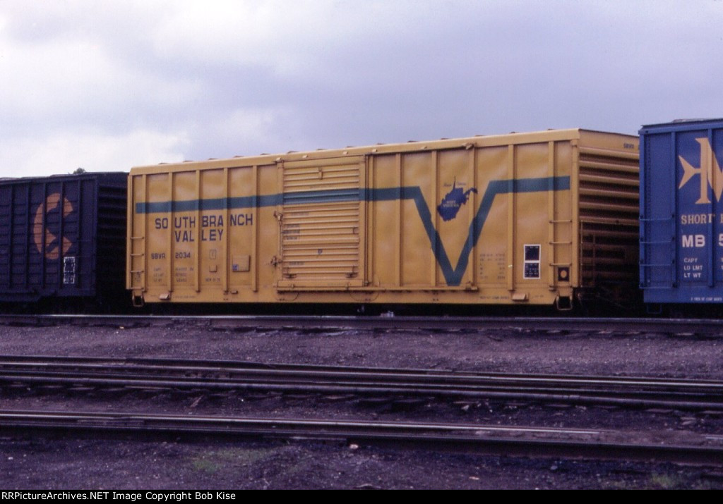 South Branch Valley boxcar 2034