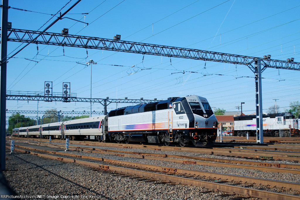 NJT 4023 Long Branch-Bay head Shuttle