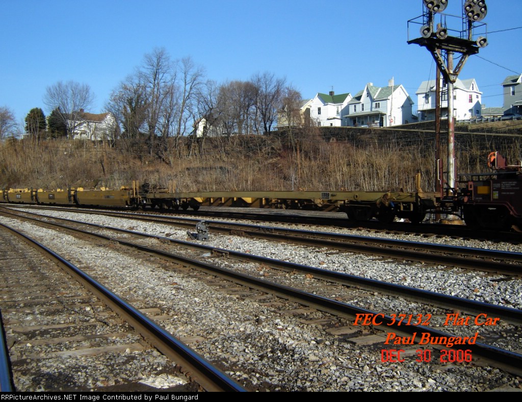 FEC 37132 Flat Car 12/30/2006
