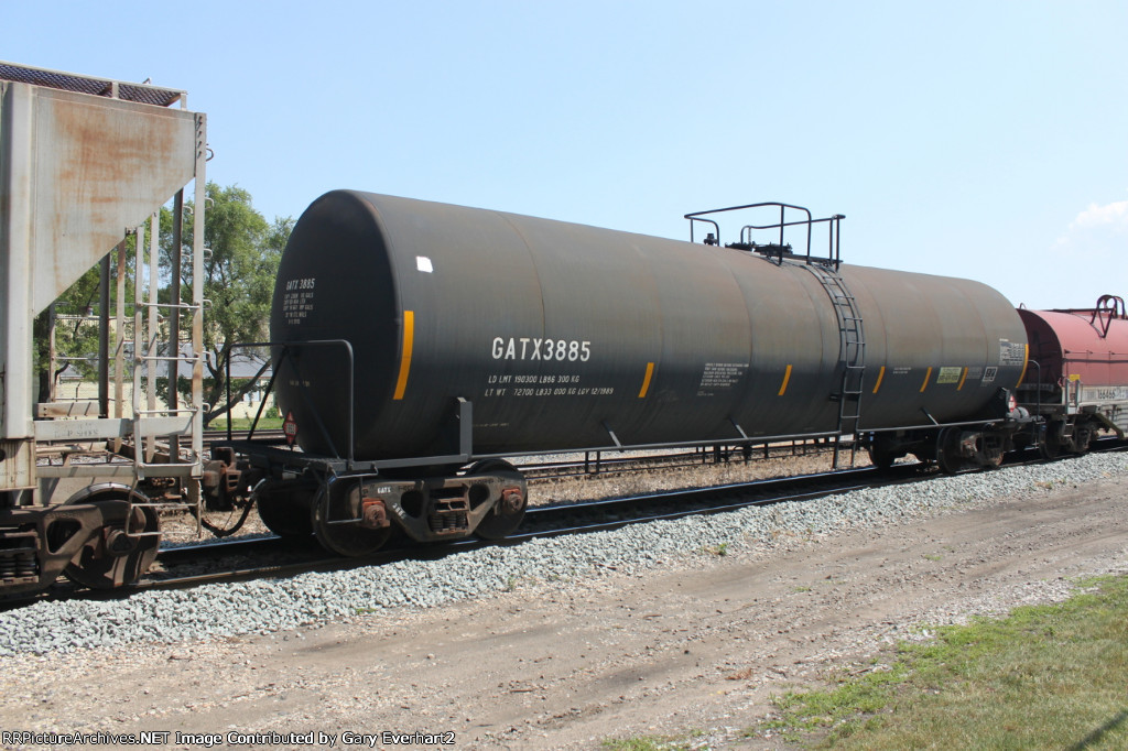 GATX 3885 - General American Marks