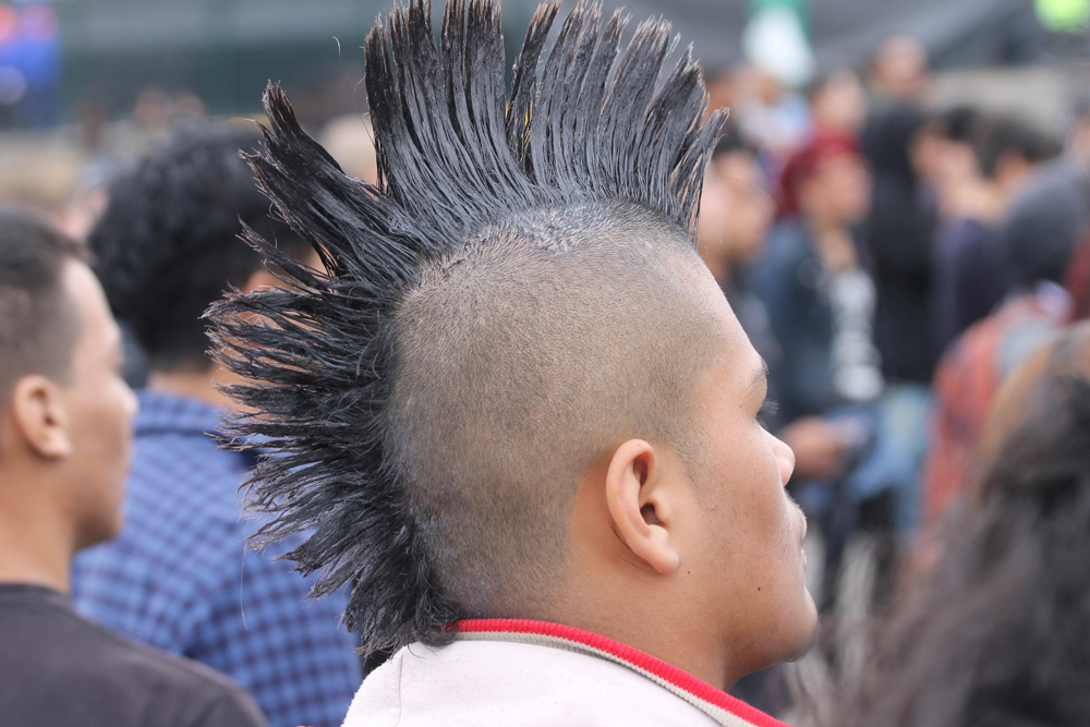 El punk no ha muerto [Galería de crestas] | Radiónica