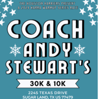 2025 Coach Andy Stewart's 30k and 10k | Sugar Land