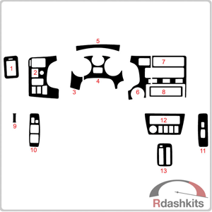 Carbon fiber Dash Kit | Toyota RAV4 Forums