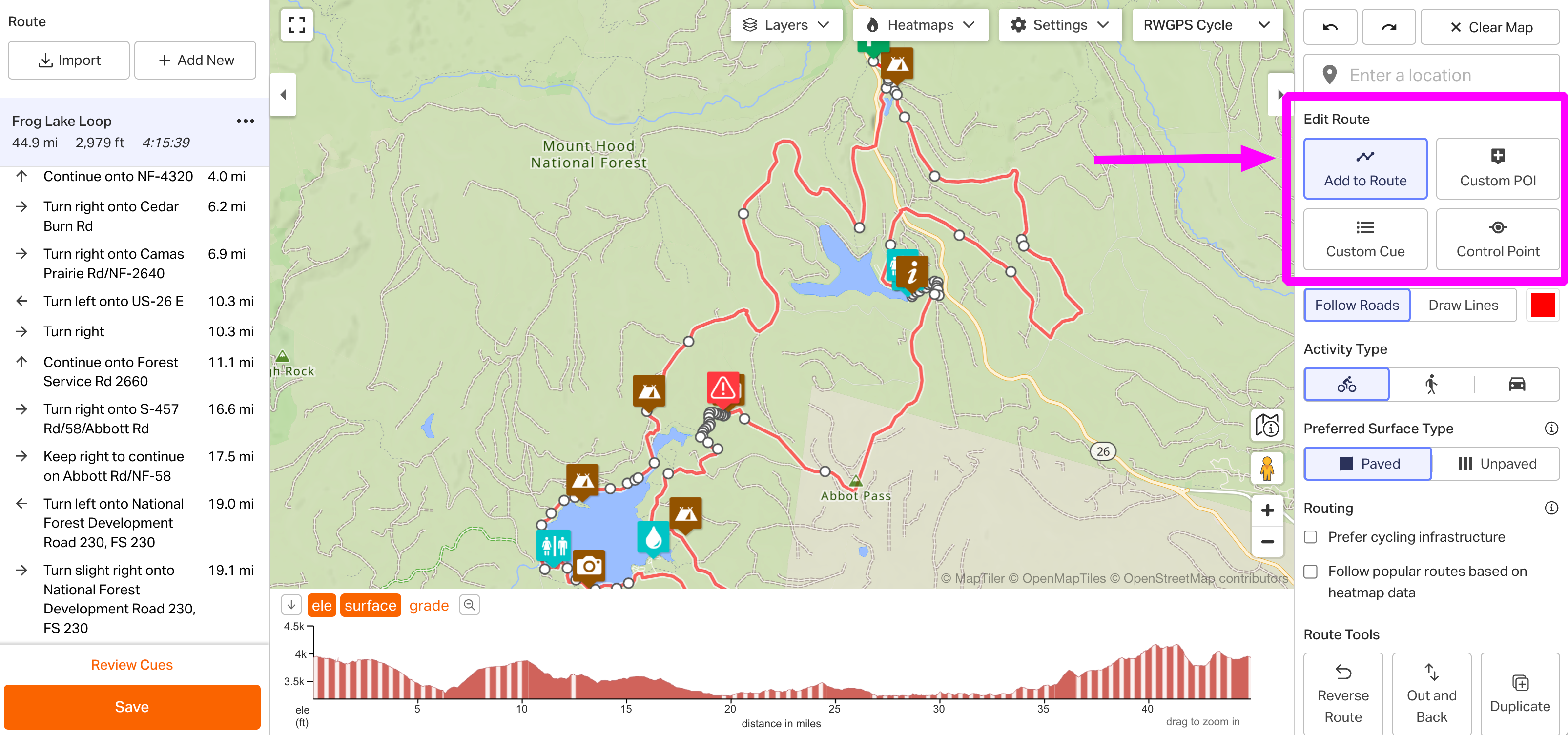 Advanced Route Planning – Ride with GPS Help Center