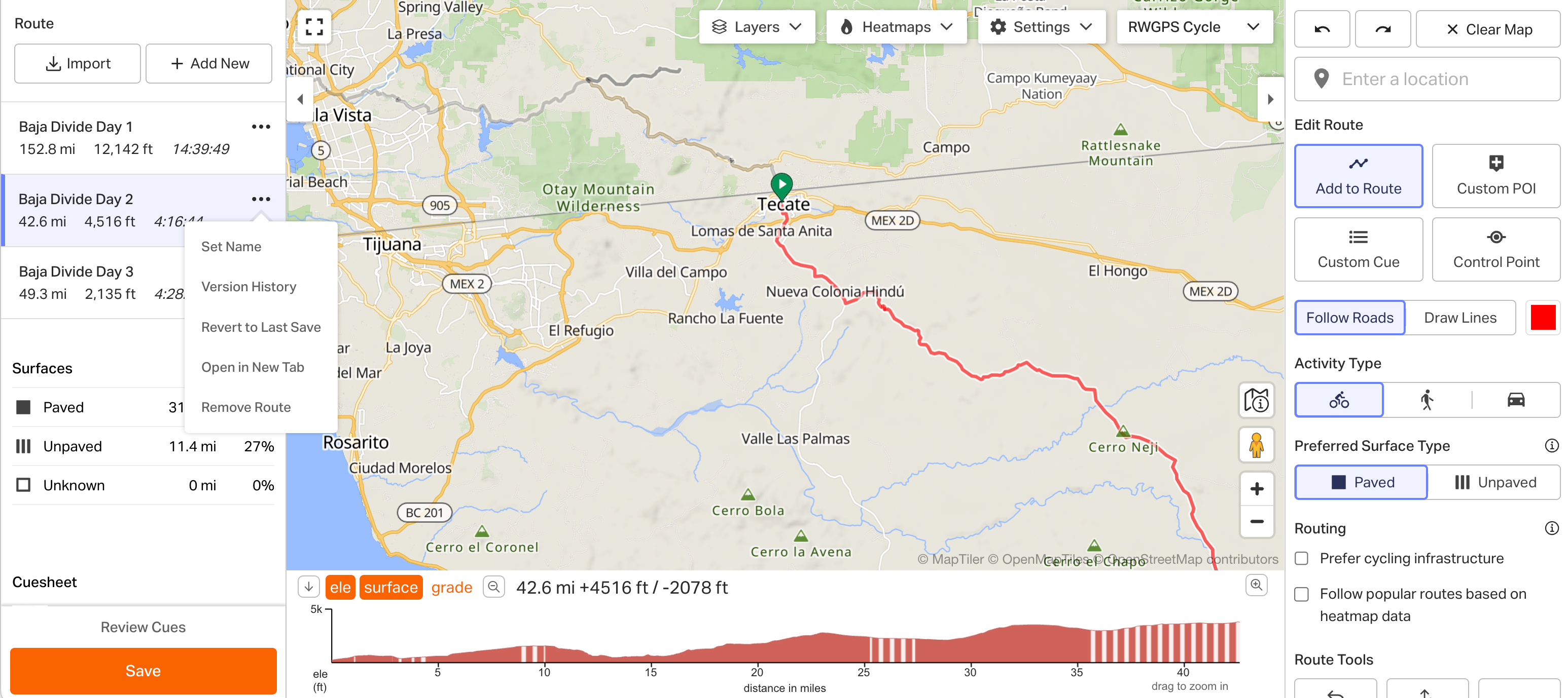 Advanced Route Planning – Ride with GPS Help Center