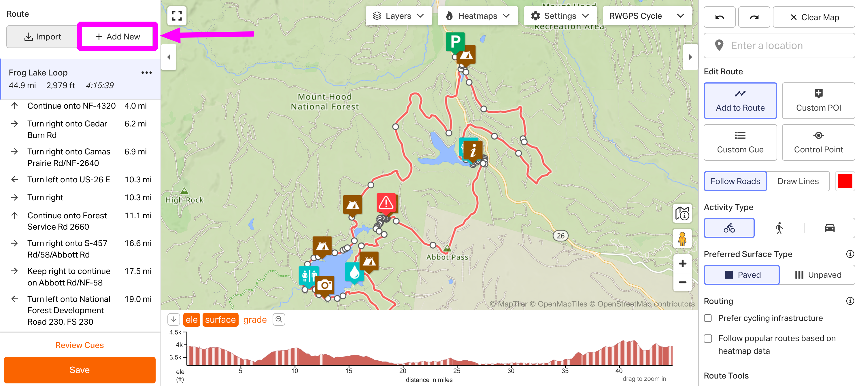 Advanced Route Planning – Ride with GPS Help Center
