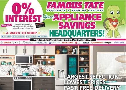 Famous tate appliance store store