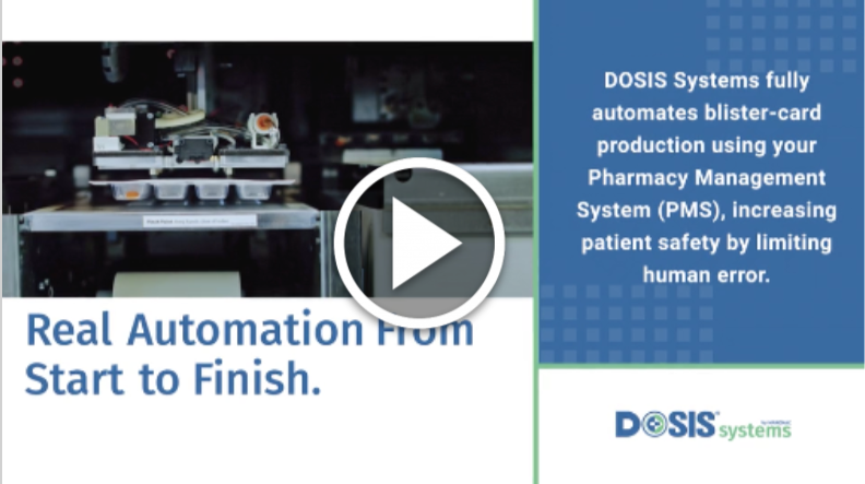 RXinsider | DOSIS Systems — Fully-Automated Blister Card Production...