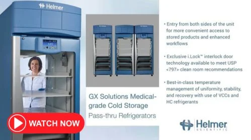 RXinsider | GX Solutions Medical-grade Cold Storage Pass-thru ...