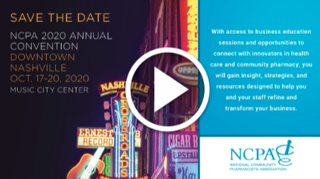 Rxinsider Save The Date For The 2020 Annual Convention Ncpa