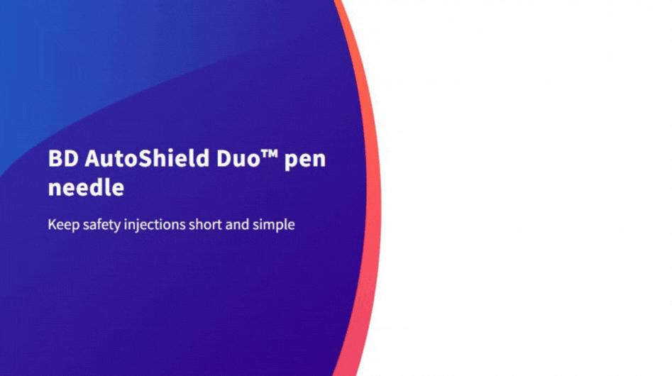 RXinsider | BD AutoShield Duo™ pen needle: Keep safety injections...