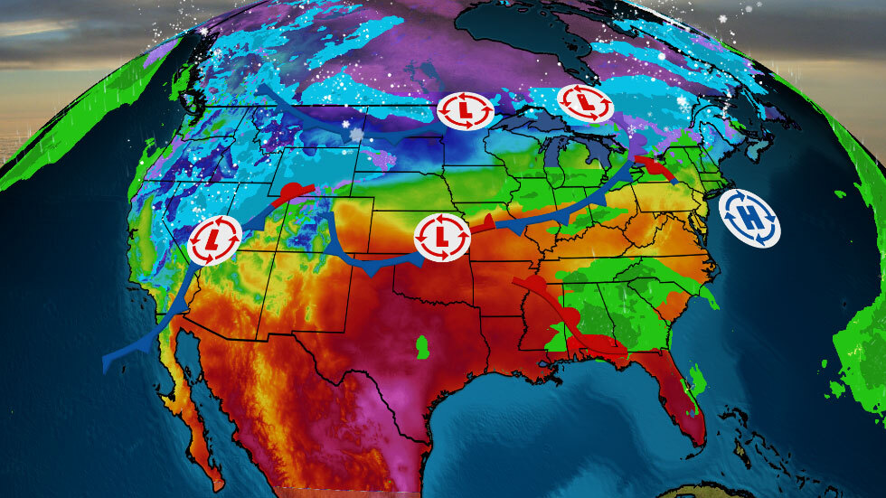 Week Begins With Turbulent Weather - Videos from The Weather Channel