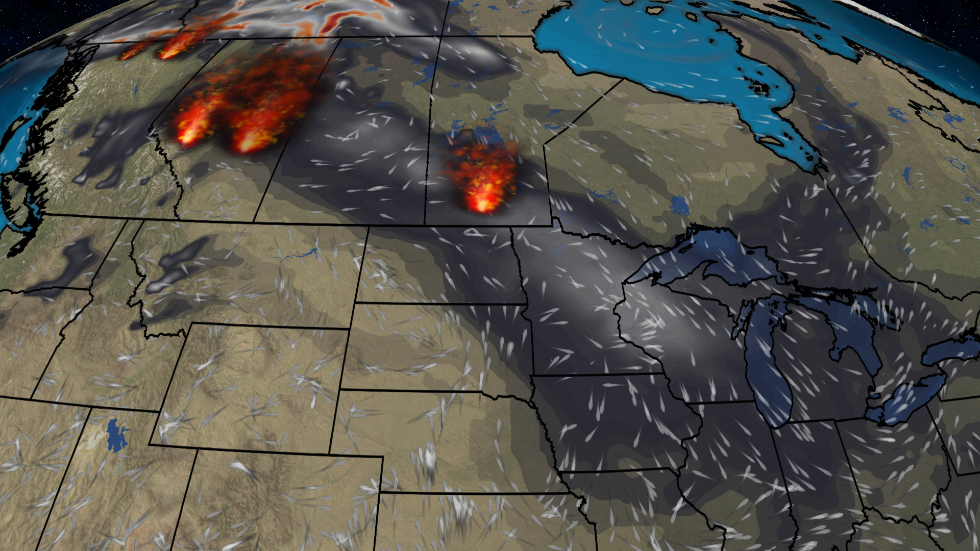 Canadian Smoke Affecting Upper Midwest Cities - Videos from The Weather ...