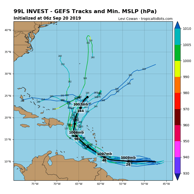 Jerry Peaks as a Cat 2, Then Weakens; 99L Approaches Windward Islands ...