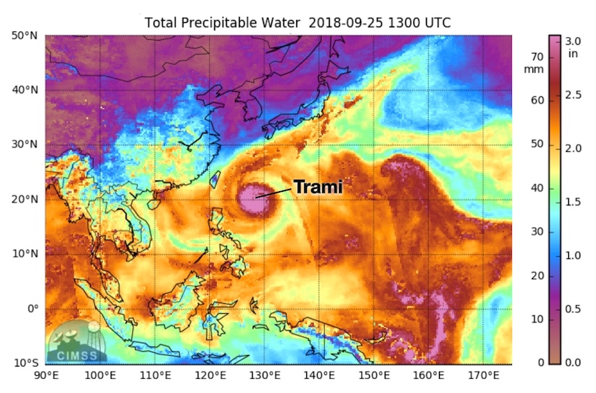 98L Bringing Rain to North Carolina; Watching Ex-Kirk and Trami ...