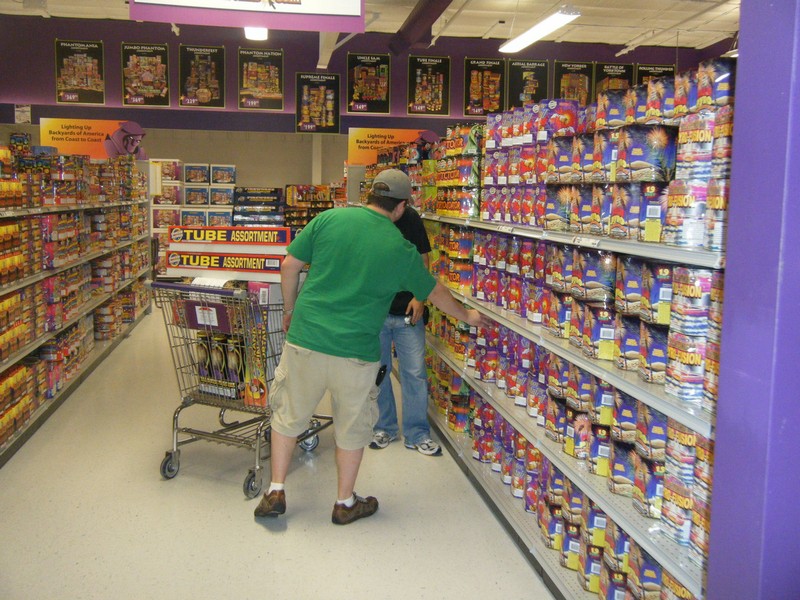 Phantom Fireworks : Locations : Phantom of Shrewsbury