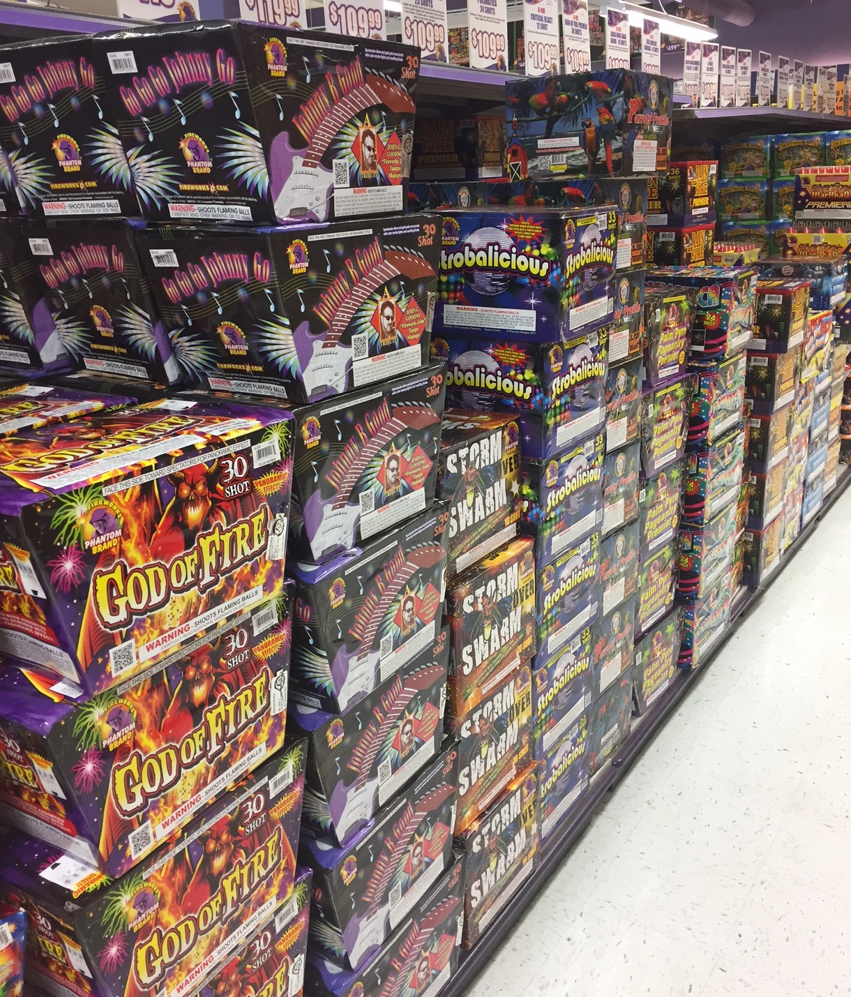 Phantom Fireworks : Locations : Phantom of Upland