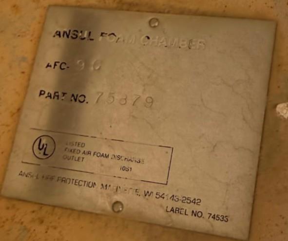 Ansul 75879 Foam Chamber/Maker - AFC-90, CR Epoxy Red