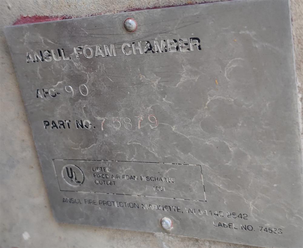 Ansul 75879 Foam Chamber/Maker - AFC-90, CR Epoxy Red