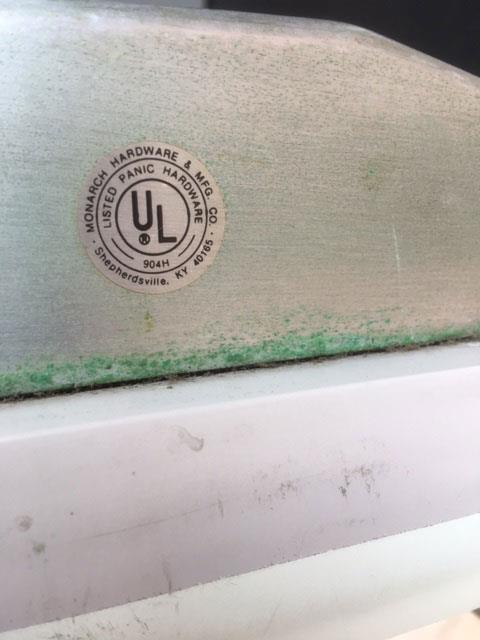 Monarch - Falcon 904H Panic Exit Device Assembly