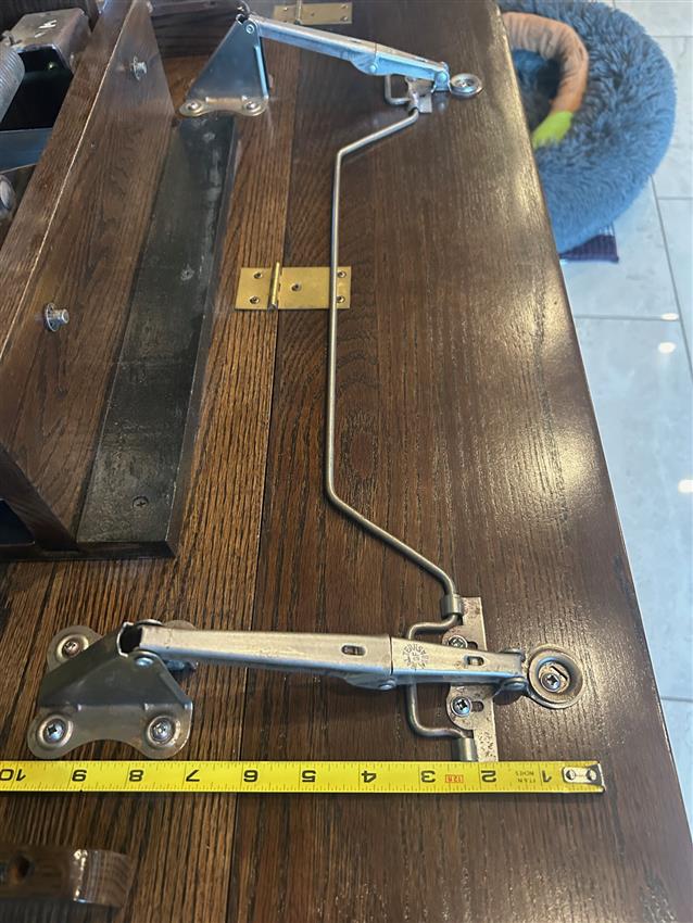 Walter of Wabash TPDL20801 Steel Spring Bracket Drop Leaf Support Table ...