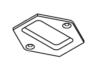 Adams Rite 25-0071 Header Strike