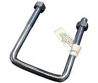 Ultra Hardware 61466 Zinc Plated Square U Bolt