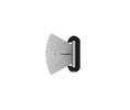 Pemko A371P 96" Mill Finish Aluminum Meeting Stile with 1/4" Pile insert