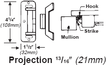 Von Duprin Strike 499F for 22F Rim Device