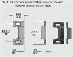 9400 Surface Vertical Rod Exit Devices