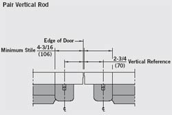 9400 Surface Vertical Rod Exit Devices