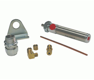 Ansul 15733 Air Cylinder and Tubing Assembly for Mechanical Gas Valves
