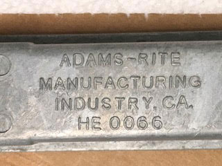 Adams Rite 23-0066-02-130-IB Interior Escutcheon - 4195 (He 0066) Clear ...