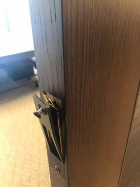 Strike Plate with Dust Box 4001-031-313 x TMS x Adams Rite