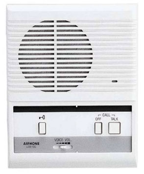 Aiphone LEM-1DLC Single Call Surface Master Station w/Door Release ...